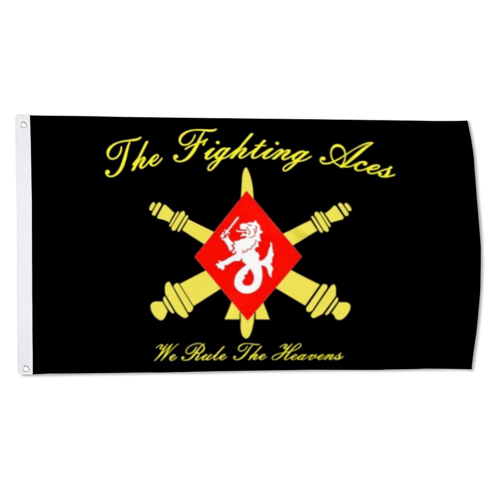 2but 60th Air Defense Artillery Flag The Fighting Aces ADA banner US ...
