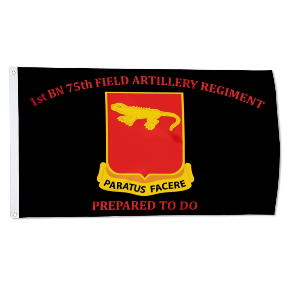 2but 75th Field Artillery Flag 1st BN 75th FA Prepared To Do banner US ...