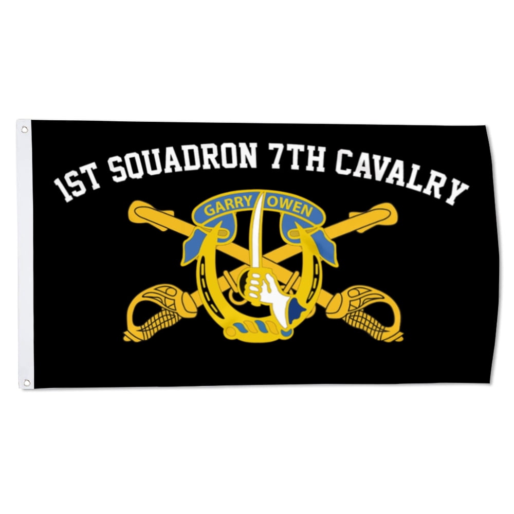 2but 7th Cavalry 1st squadron Flag CAV Garry Owens US Army Military ...