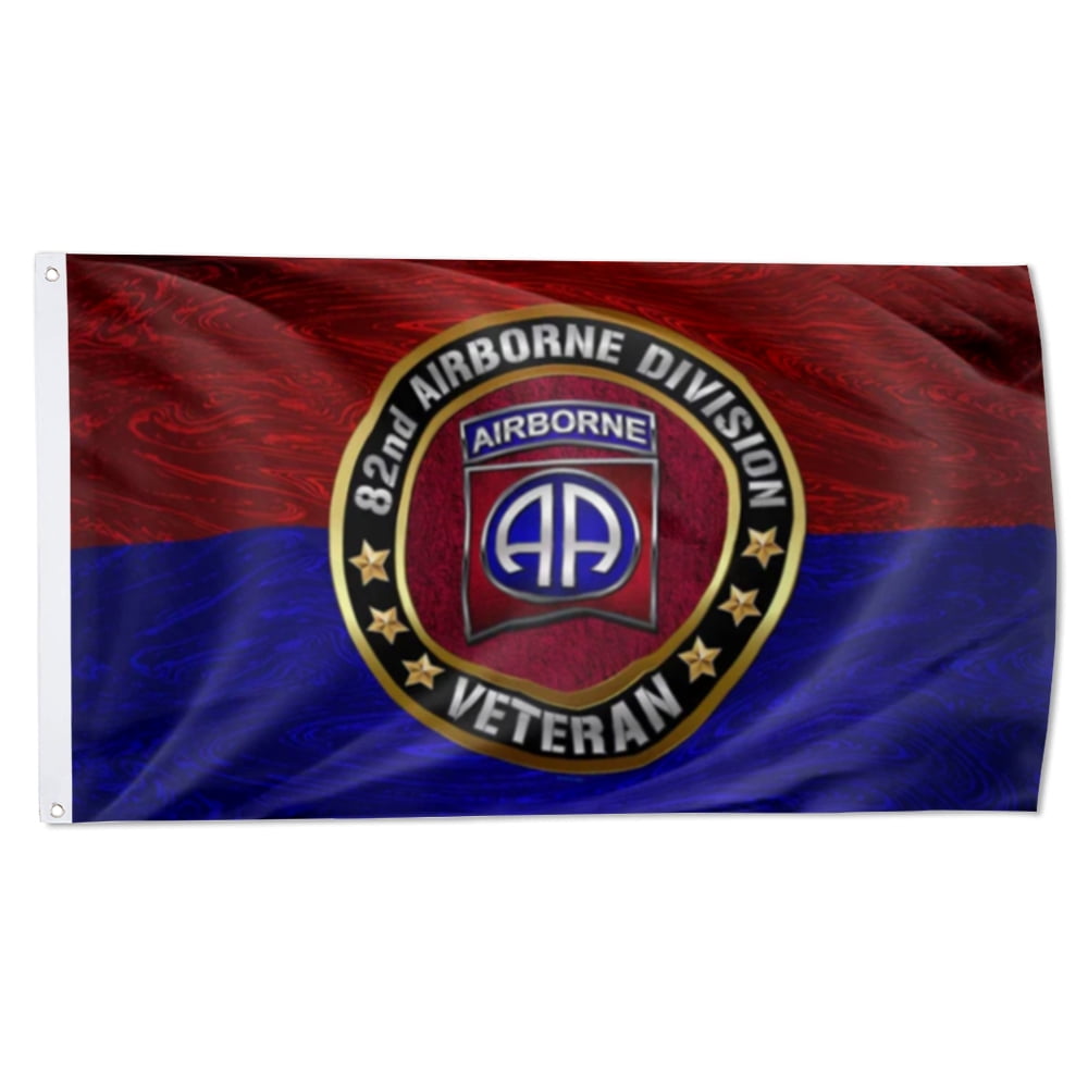 2but 82ND AIRBORNE DIVISION VETERANS flag Airborne Banner US Army ...