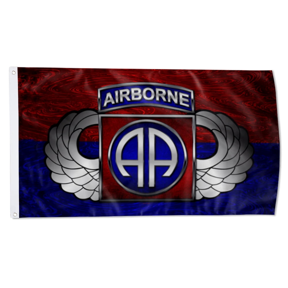 2but 82ND AIRBORNE DIVISION VETERANS flag US Army Military Flags ...