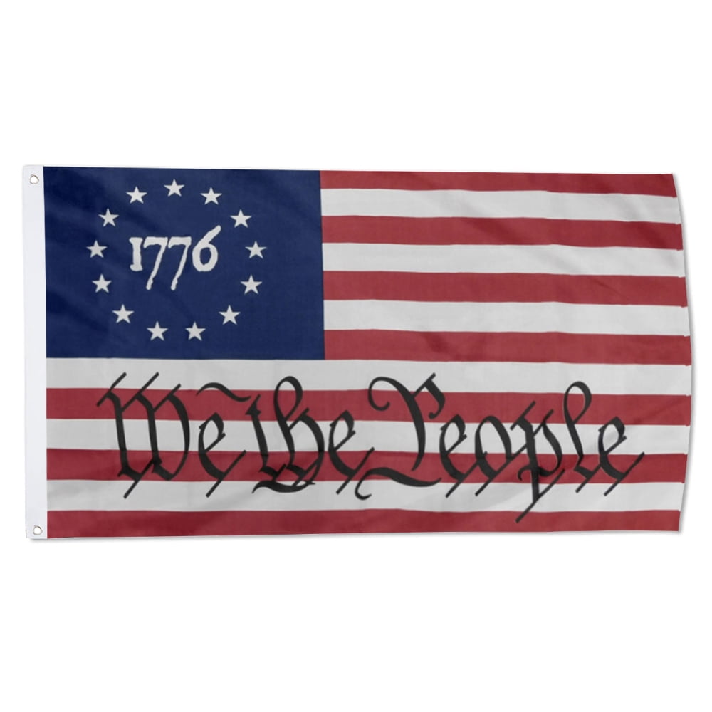 2but Betsy Ross 1776 We The People RWB Flags Polyester 3x5 FT Indoor ...