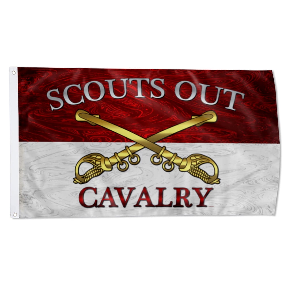 2but CAVALRY OFFICER SCOUTS OUT RECON flag CAV US Army Military Flags ...