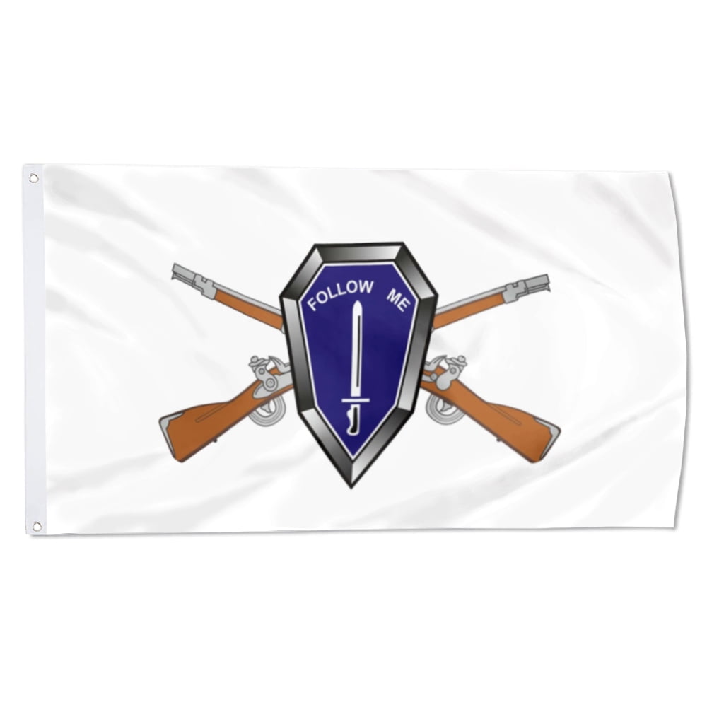2but Cross Rifles flag Follow Me banner US Army Military Flags ...