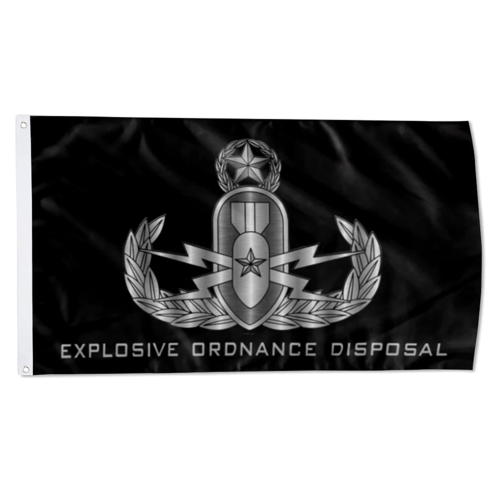 2but Explosive Ordnance Disposal flag EOD MASTER flags US Army Military Banner Polyester 3x5 FT ...