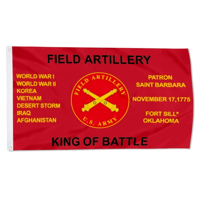 2but Field Artillery flag King of Battle Banner US Army Military Flags ...