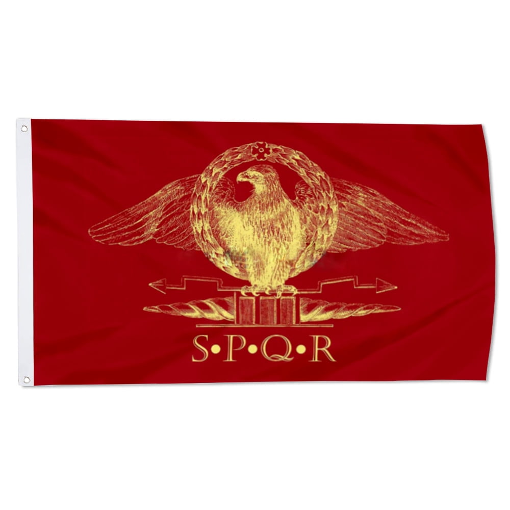2but Roman Empire Senate and People of Rome Flag Polyester 3x5 FT ...