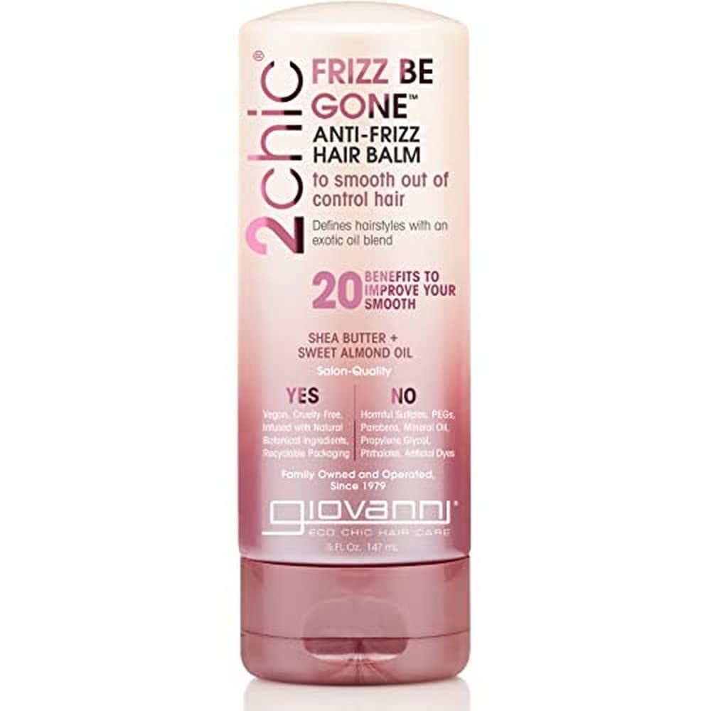 2chic Frizz Be Gone Anti-Frizz Hair Balm - Natural Hair Smoothing ...