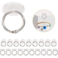 2cm Adhesive Ceiling Hook Small Disc Hanging Hook with 2.5cm Binding ...