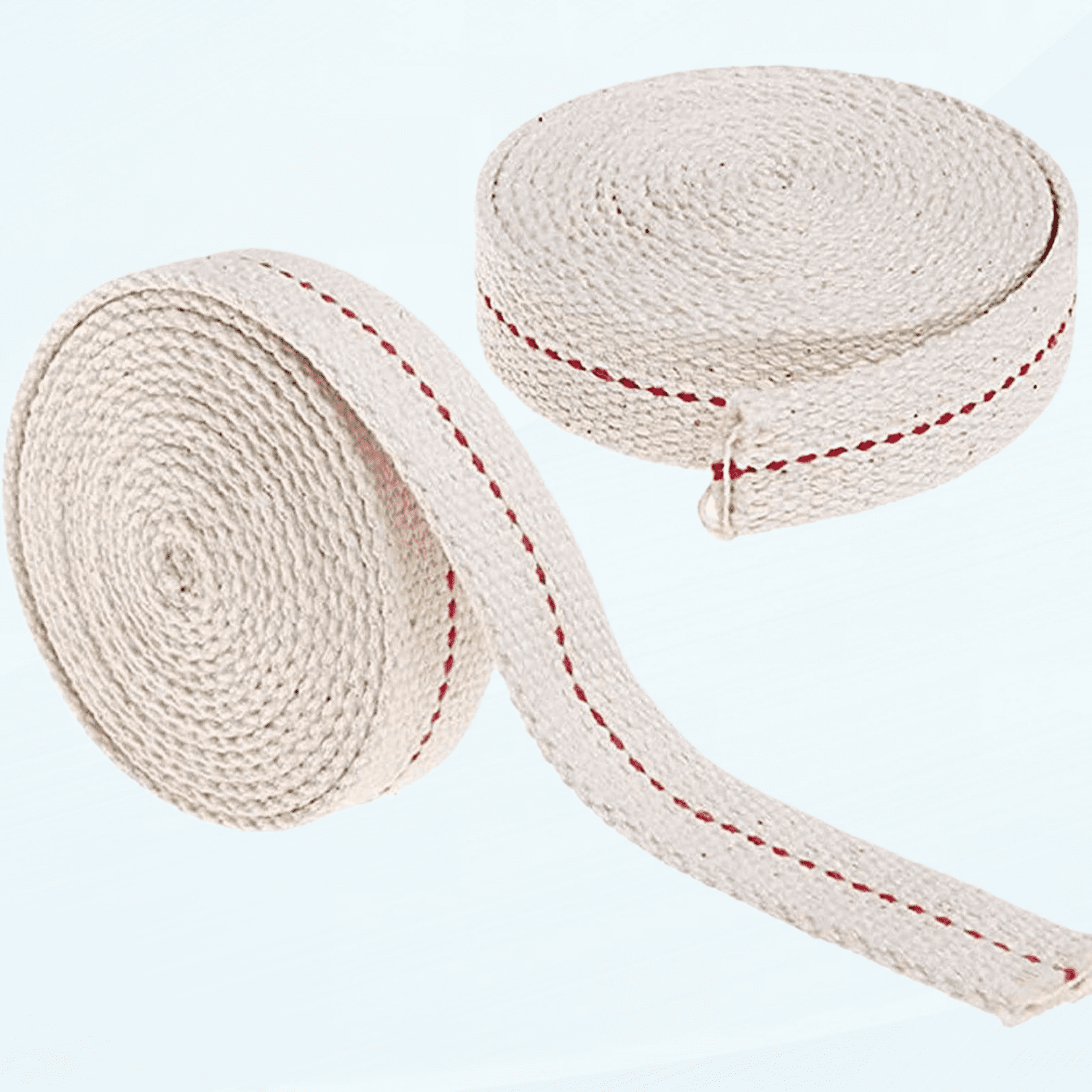 2cm Width Lamp Wicks, 2 Rolls 1m Flat Cotton Wicks Replacement Oil ...