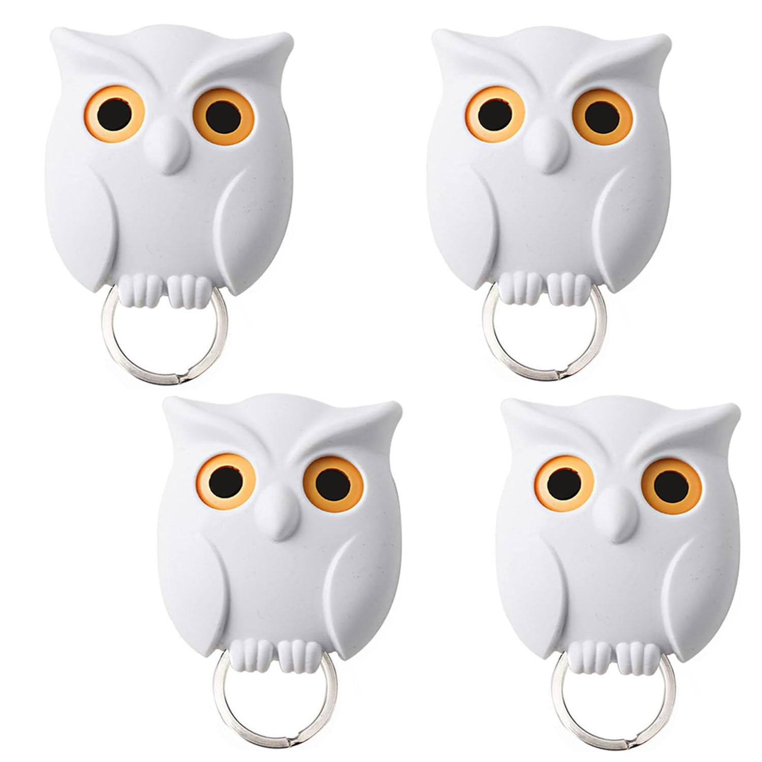 2count Owl Key Holder Cute Owl Key Holder Automatic Open Close Eyes ...