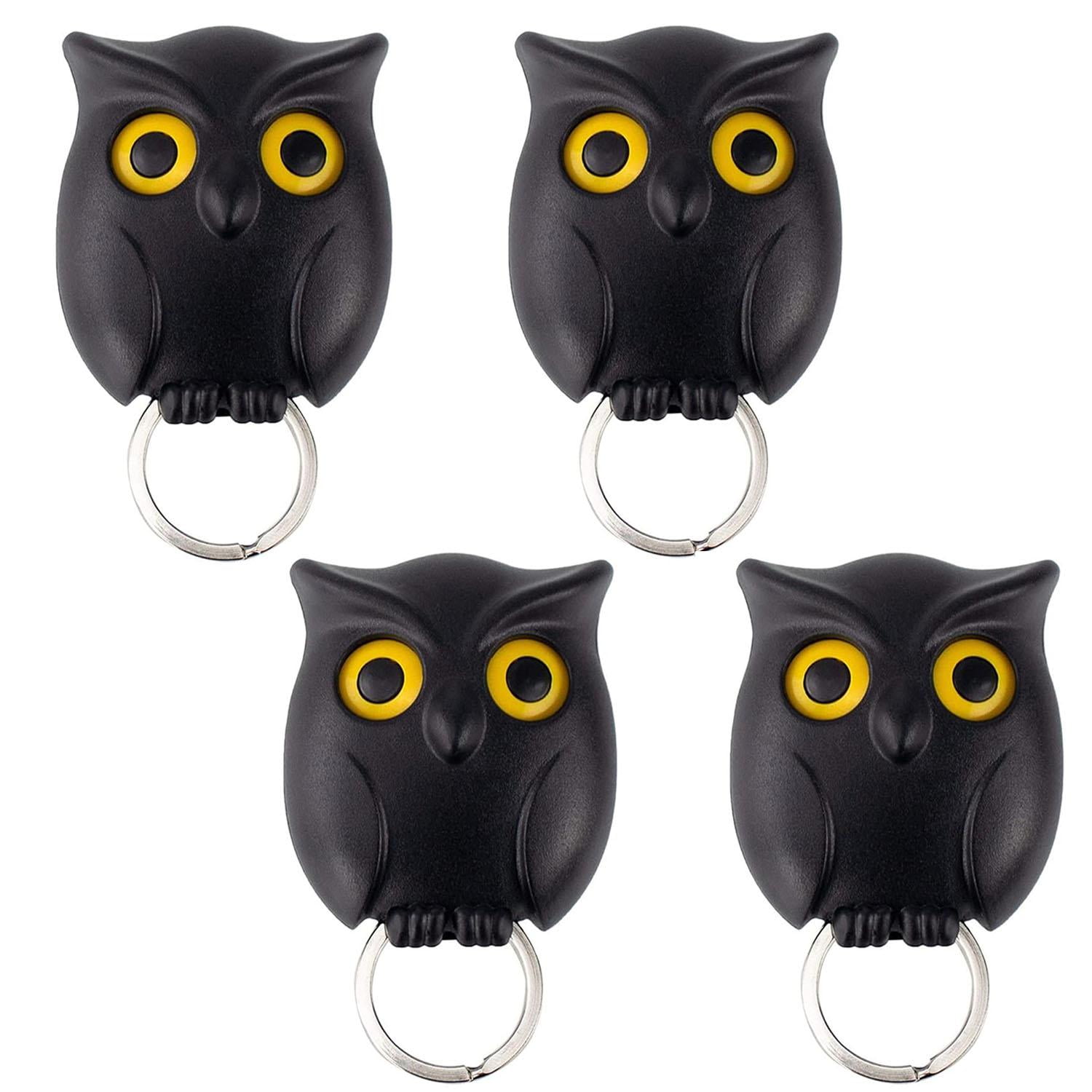 2count Owl Key Holder Cute Owl Key Holder Automatic Open Close Eyes ...
