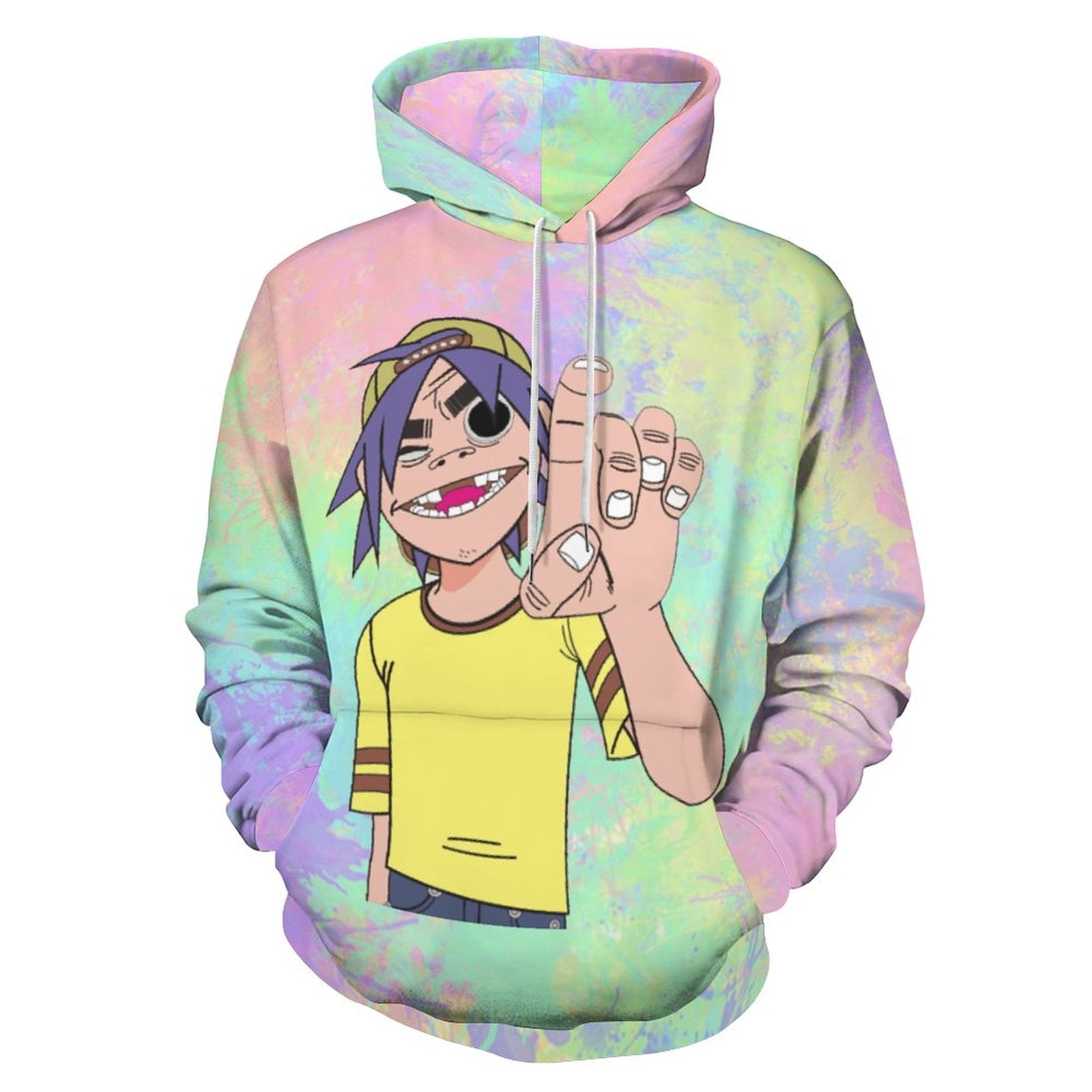 2d Cartoon Music Gorillaz Unisex Sweatshirts Hoodies 3D Printing ...
