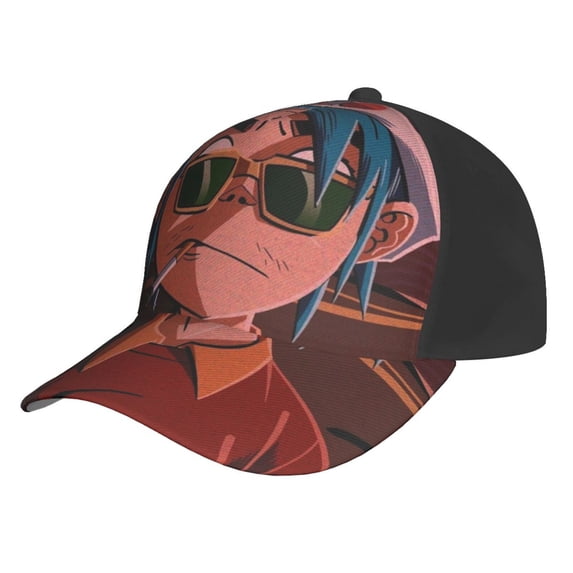 2d Gorillaz Music Fashion Baseball Cap Adjustable Trucker Dad Hat Anti ...