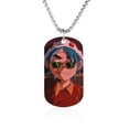 2d Gorillaz Music Titanium Steel Necklace Decor Fashion Daily Unisex ...