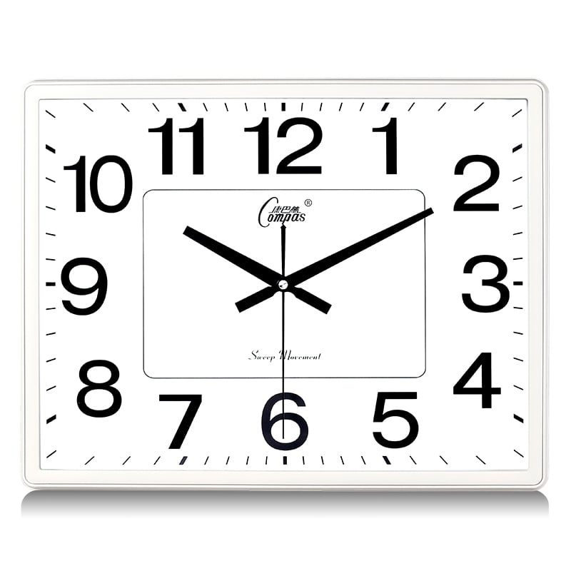 2eie Living Room Wall Clock Bedroom Office Mute Wall Clocks Calendar ...