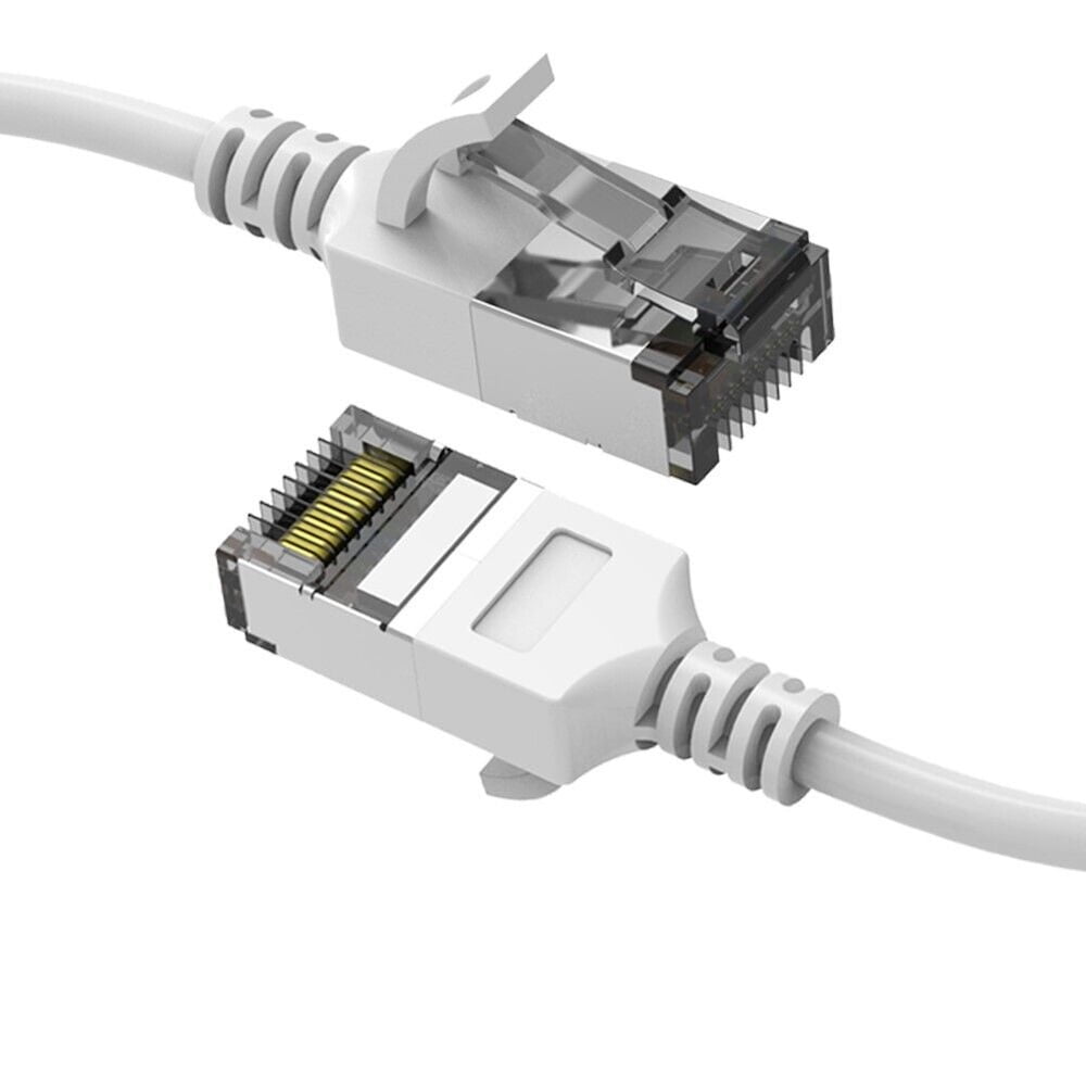2ft 30AWG Cat8 RJ45 Slim Cord Network LAN Ethernet Shielded Patch Cable ...