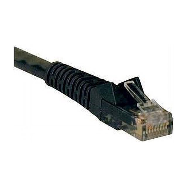 2ft Cat6 Gigabit Snagless Molded Patch Cable RJ45 M/M Black - Walmart.com