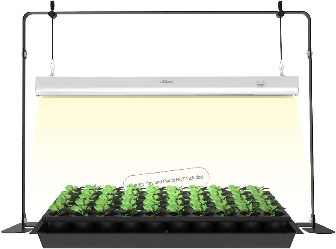 2ft Grow Light for Seed Starting,LED Lamp Indoor Plants,Seedling with ...