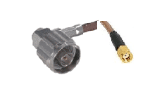 2ft LMR 400 Equivalent Cable, Right Angle N-Male to RP-SMA Male ...