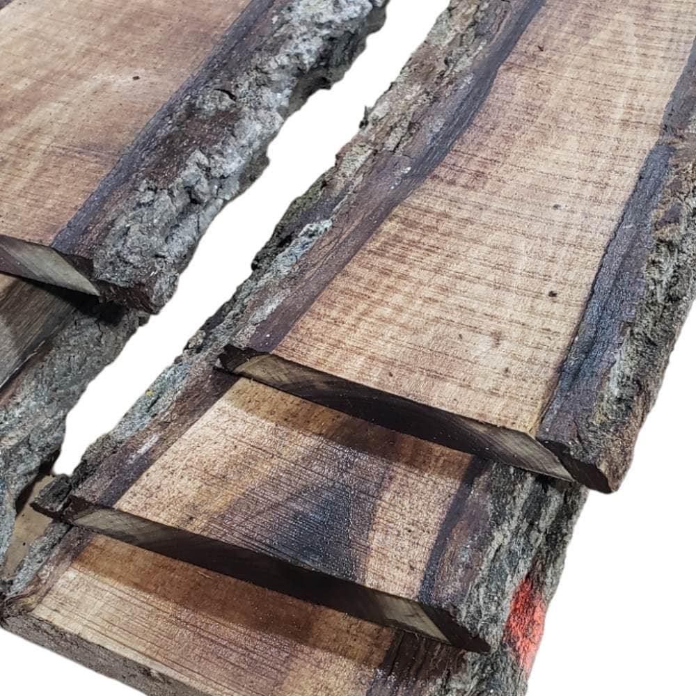 2ft Long Sapwood One Side Walnut Live Edge Slab (Width:8-9 Inches Wide ...