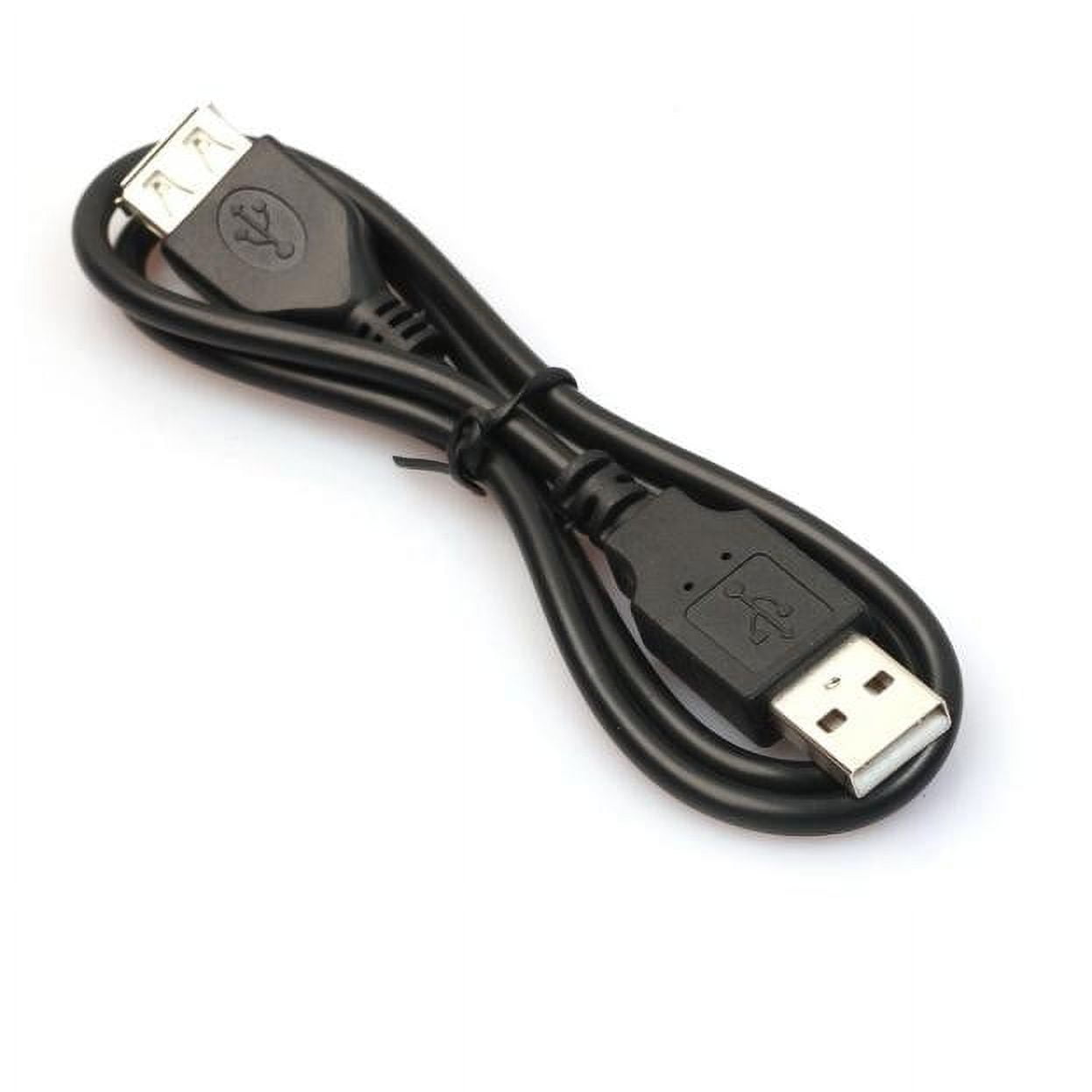 2ft USB Male to Female Extension High Speed Data Sync Adapter Extender ...
