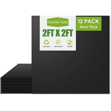 2ft x 2ft Printed Pro Ceiling Tiles - PVC Ceiling Panel 24 x 24in ...