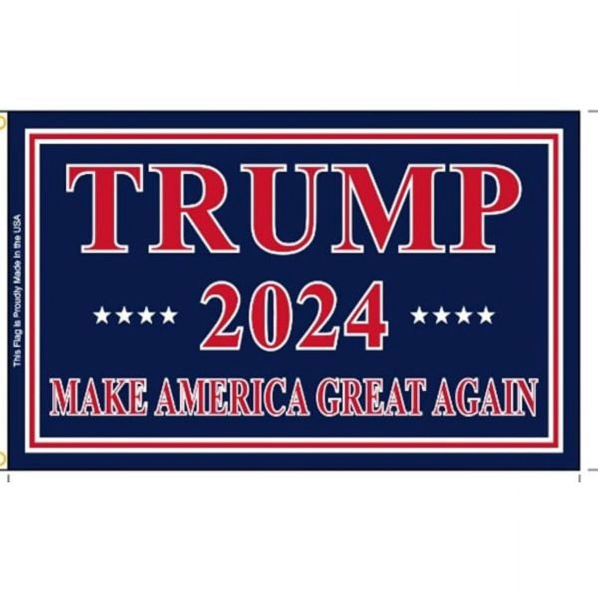 2ft x 3ft Nyl-Glo Trump 2024 Make America Great Again Flag - US Made ...