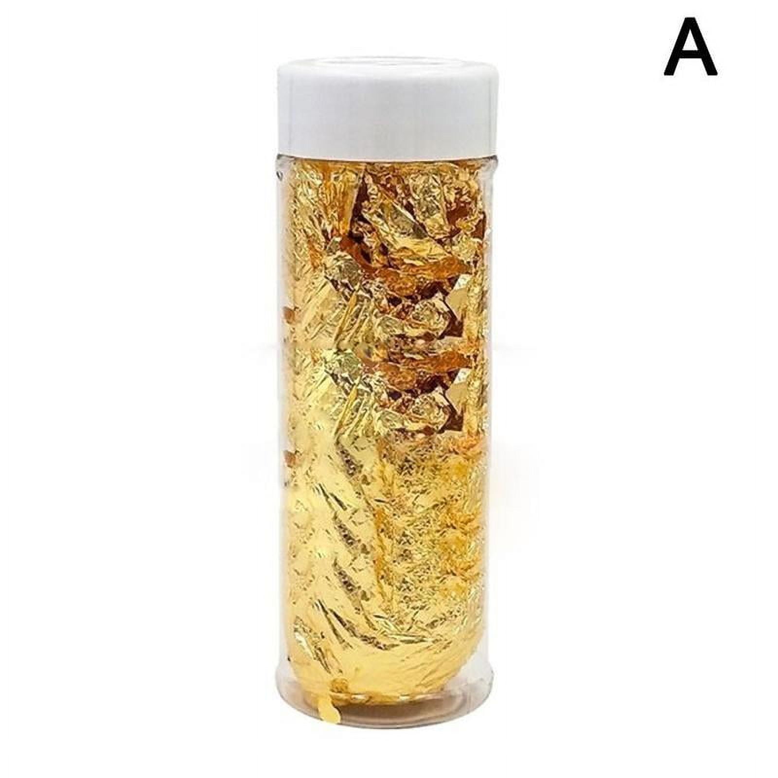 2g Edible Gold Leaf Foil Cooking Drink Food Dessert Safety Dining Cake ...