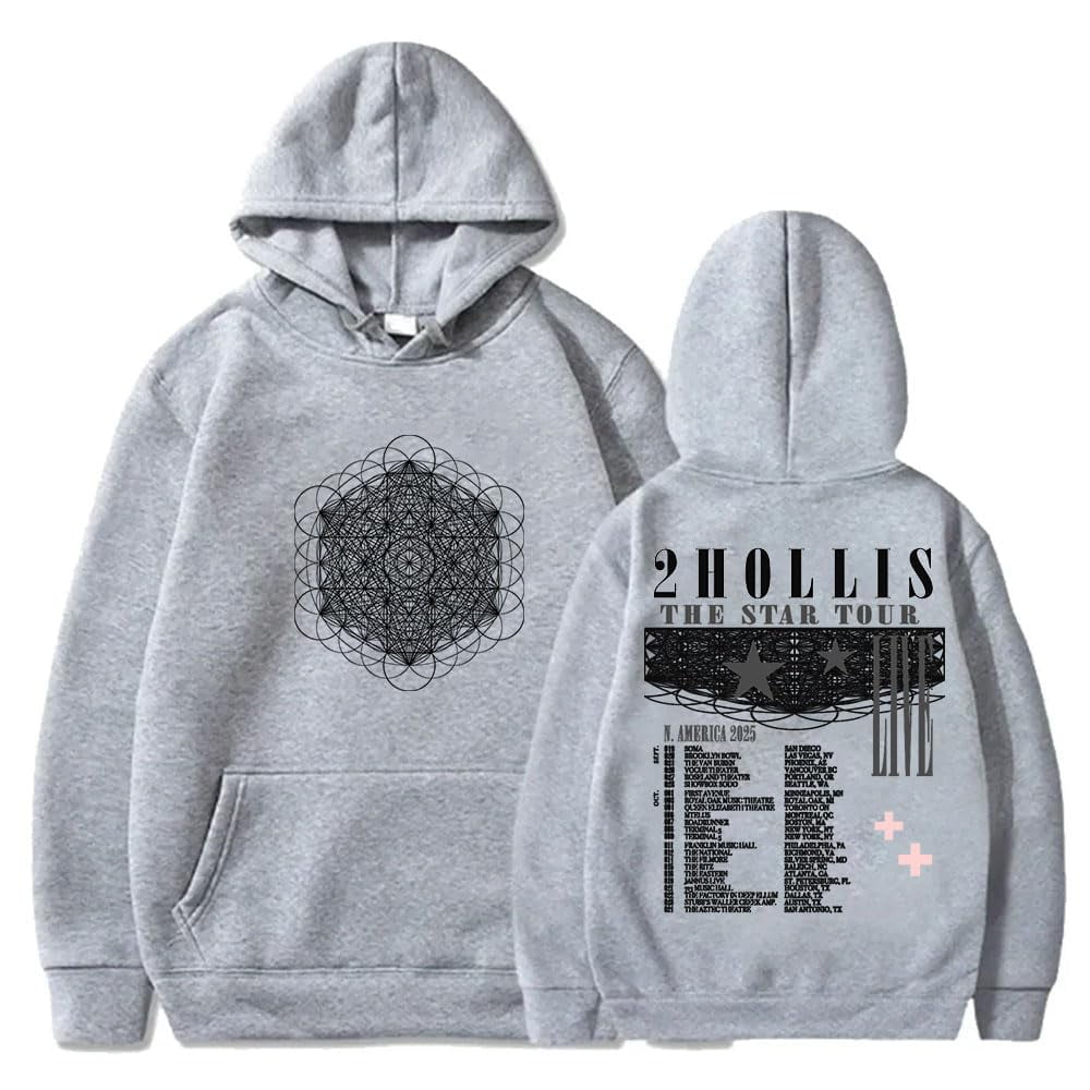 2hollis The Star Tour 2025 Hoodies Unisex Fashion Sweatshirt Pullover ...