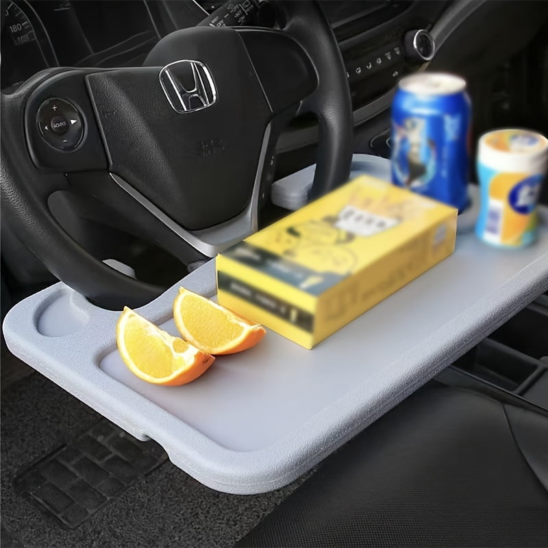 2in 1 Car Steering Wheel Tray Table, Desktop Storage Rack, (including ...