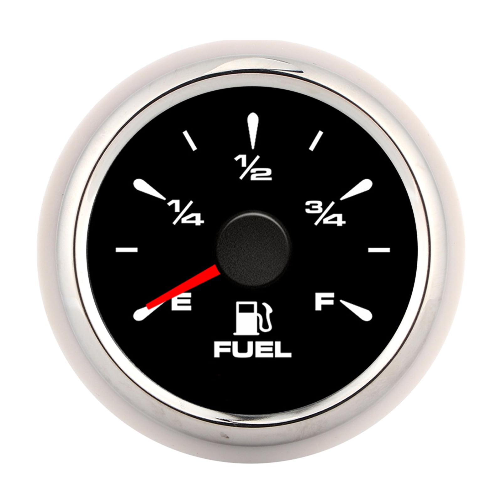 2in 190ohm Fuel Level Gauges Digital Display 8 Colors Backlight for 12V ...