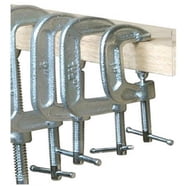 Highcraft 3/8 in. C-Clamp Rod Anchor for Beam, Electro Galvanized Steel ...