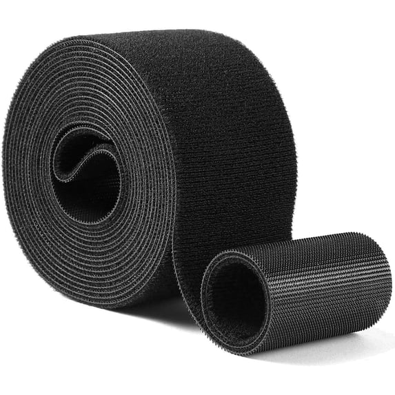 2in x 12ft | Hook and Loop Straps Heavy Duty | Double Sided Self ...