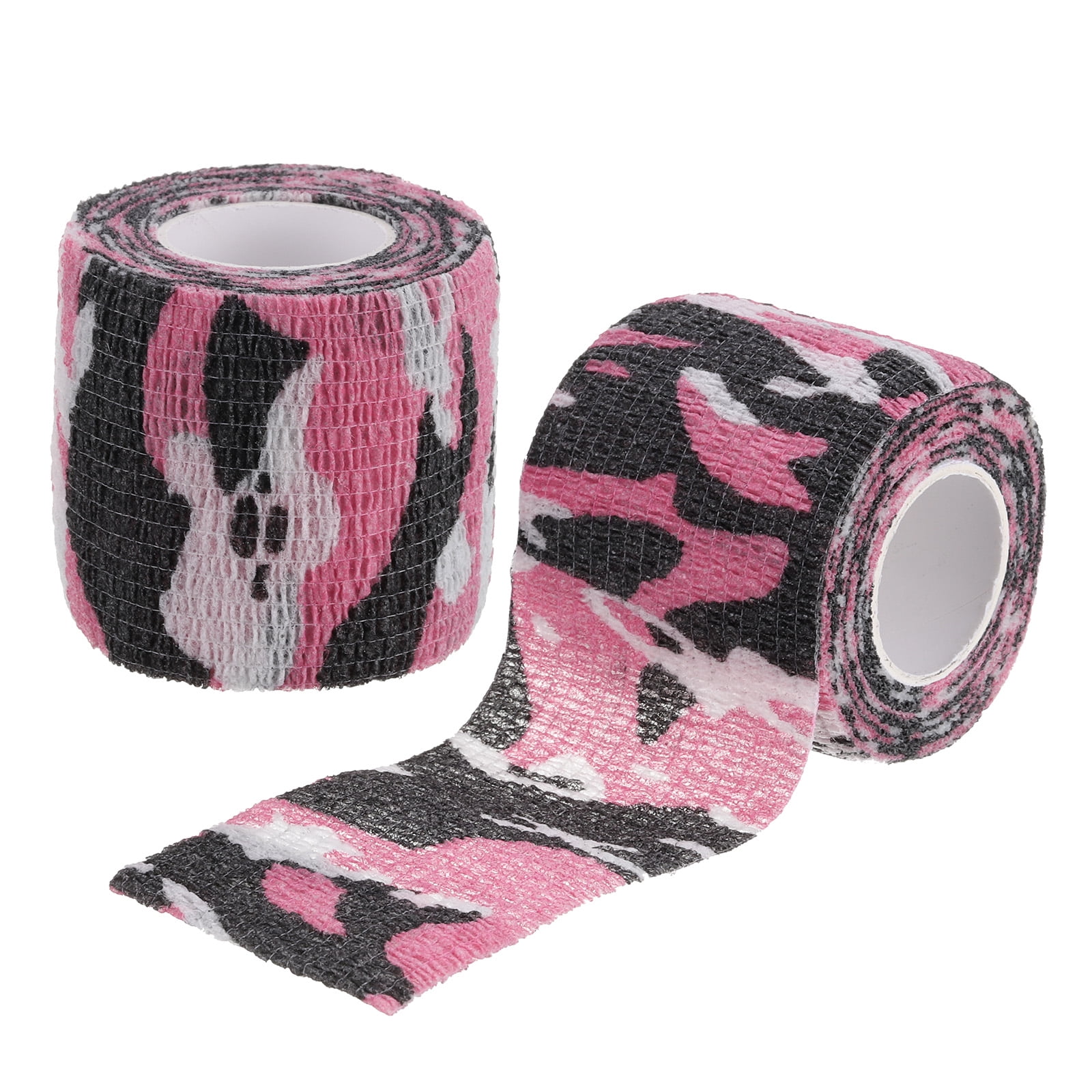 2in x 14.76ft Camo Tape Wrap, 2 Rolls of Self-Adhesive Camouflage Tape ...