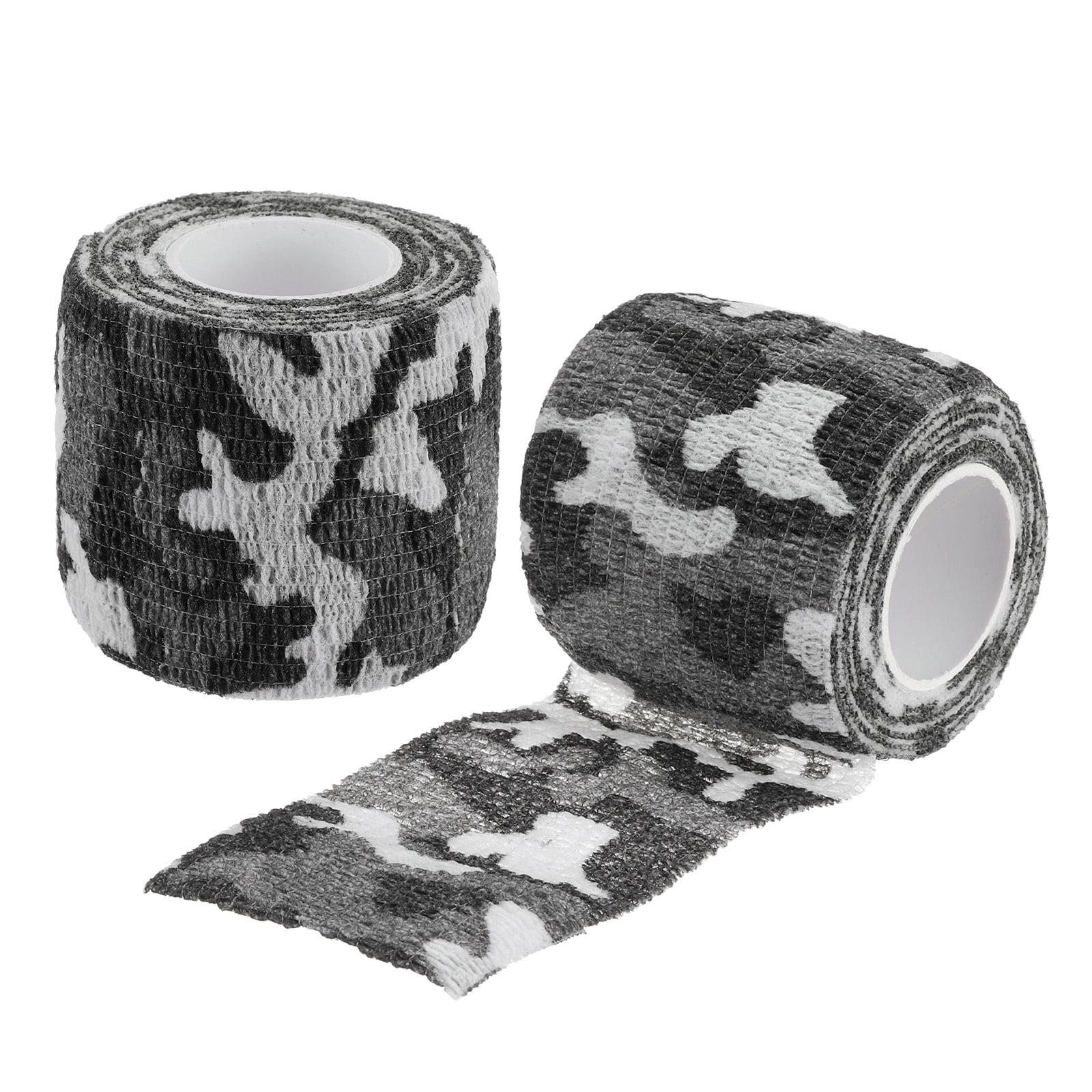 2in x 14.76ft Camo Tape Wrap, 2 Rolls of Self-Adhesive Camouflage Tape ...