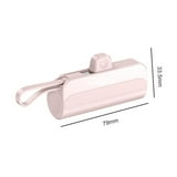 2in1 5000mAh Mini Power Bank Portable Fast Charger External Small ...