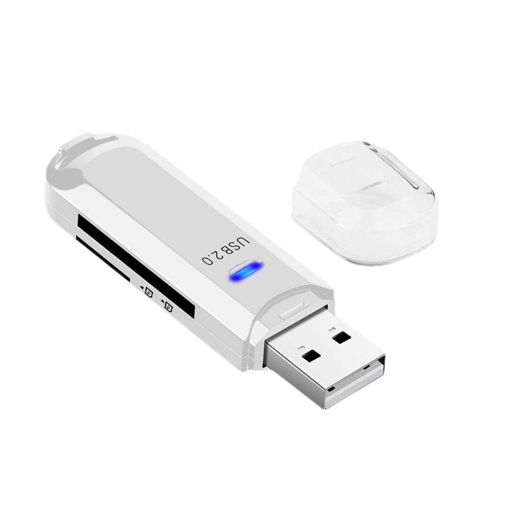 2in1 Card Reader USB 3.0 Reader TF Memory Card High Speed Multi-card ...
