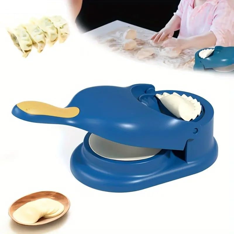 2in1 Dumpling Maker Tortilla Press Manual DIY Kitchen Tool for Perfect ...