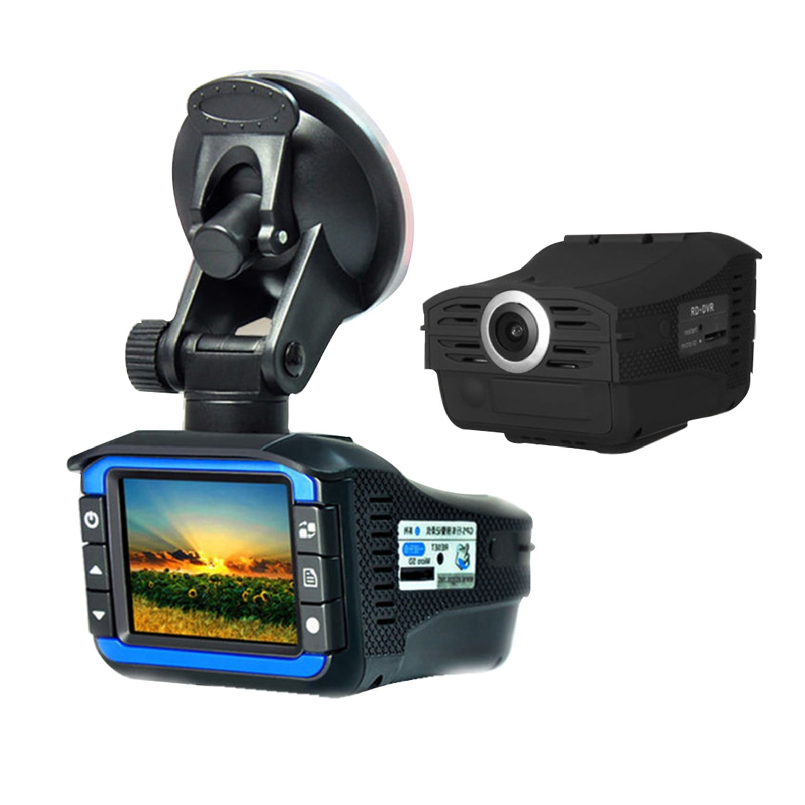 2in1 Full HD Car DVR Camera Radar Speed Detector GPS Camera Video ...
