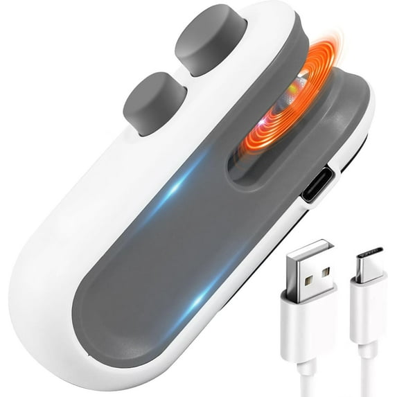 2in1 Rechargeable Chip Bag Sealer with Cutter, Portable USB C Heat ...