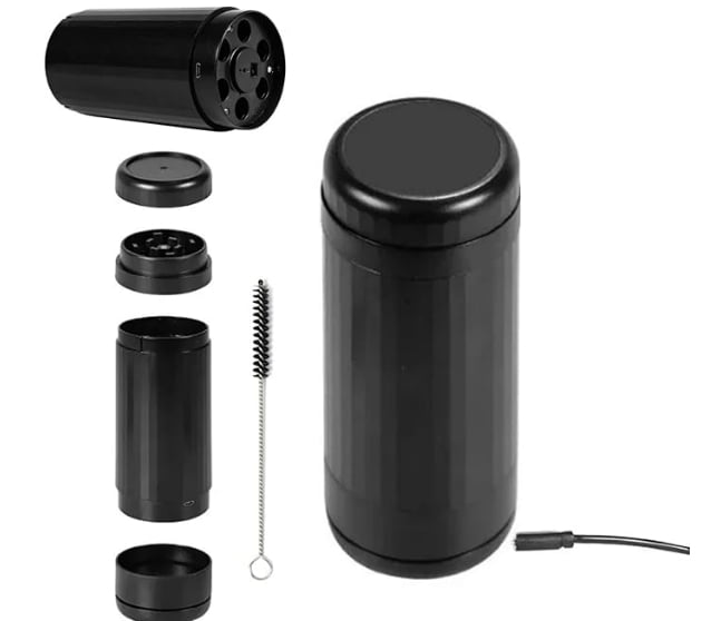 2in1 Roller Grinder, 2025 New Roller Grinder and Cone Filler, Portable ...