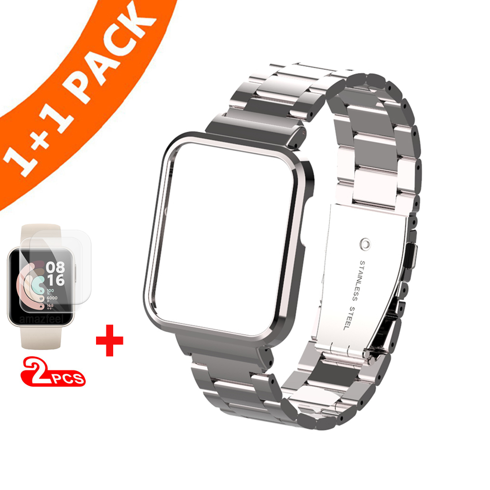 2in1 Watch Strap For Xiaomi Mi Watch Lite /Redmi Watch 2/2 Lite Watch ...