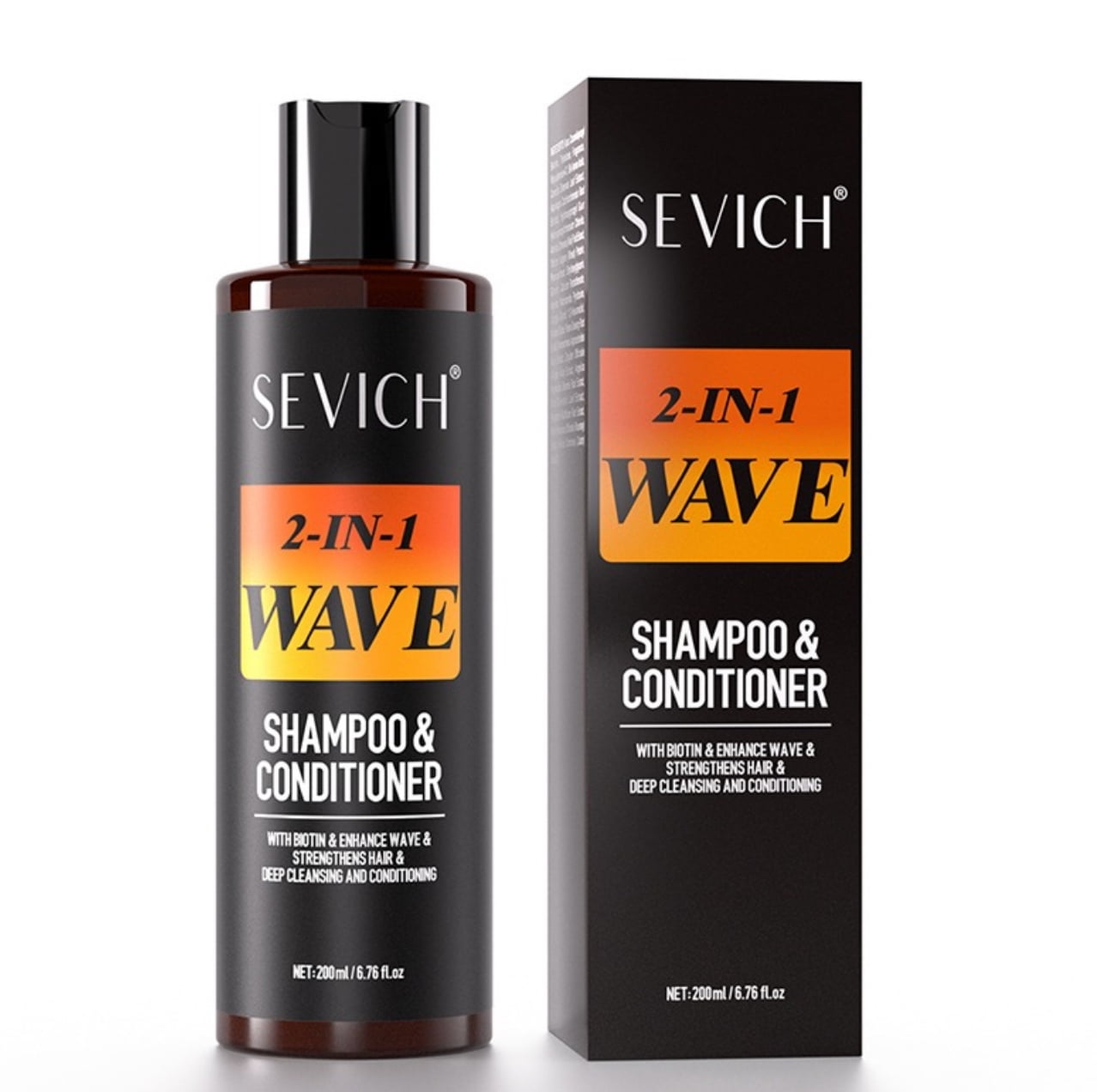 2in1 Wave Shampoo & Conditioner, Effortless Waves Wavy Hair Frizz ...