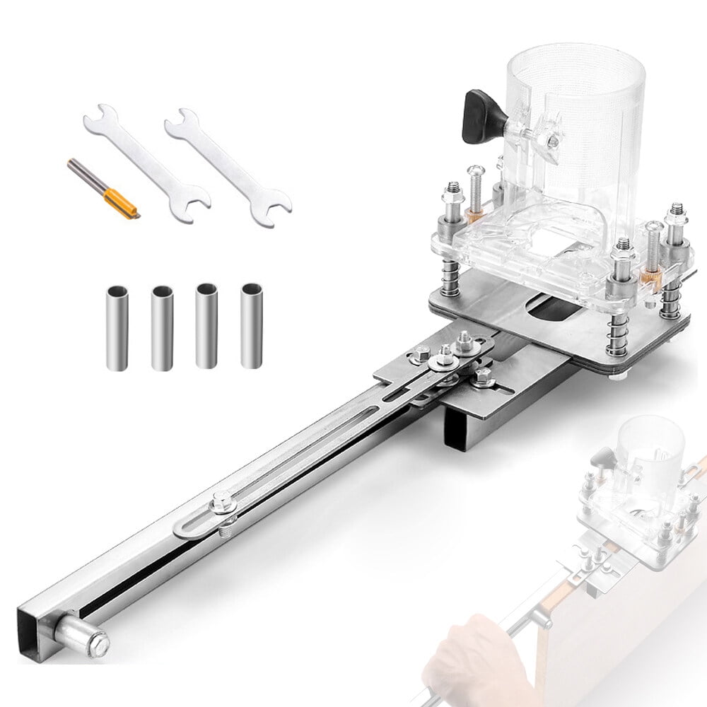 2in1 Woodworking Slotted Bracket Wardrobe Cupboard Panel DIY Slotting ...