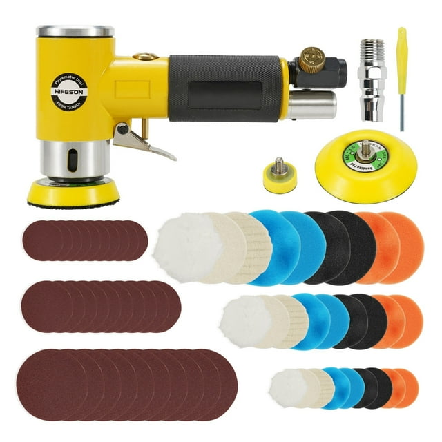2inch/3inch Mini Orbital Air Sander Pneumatic Polishing Grinding ...