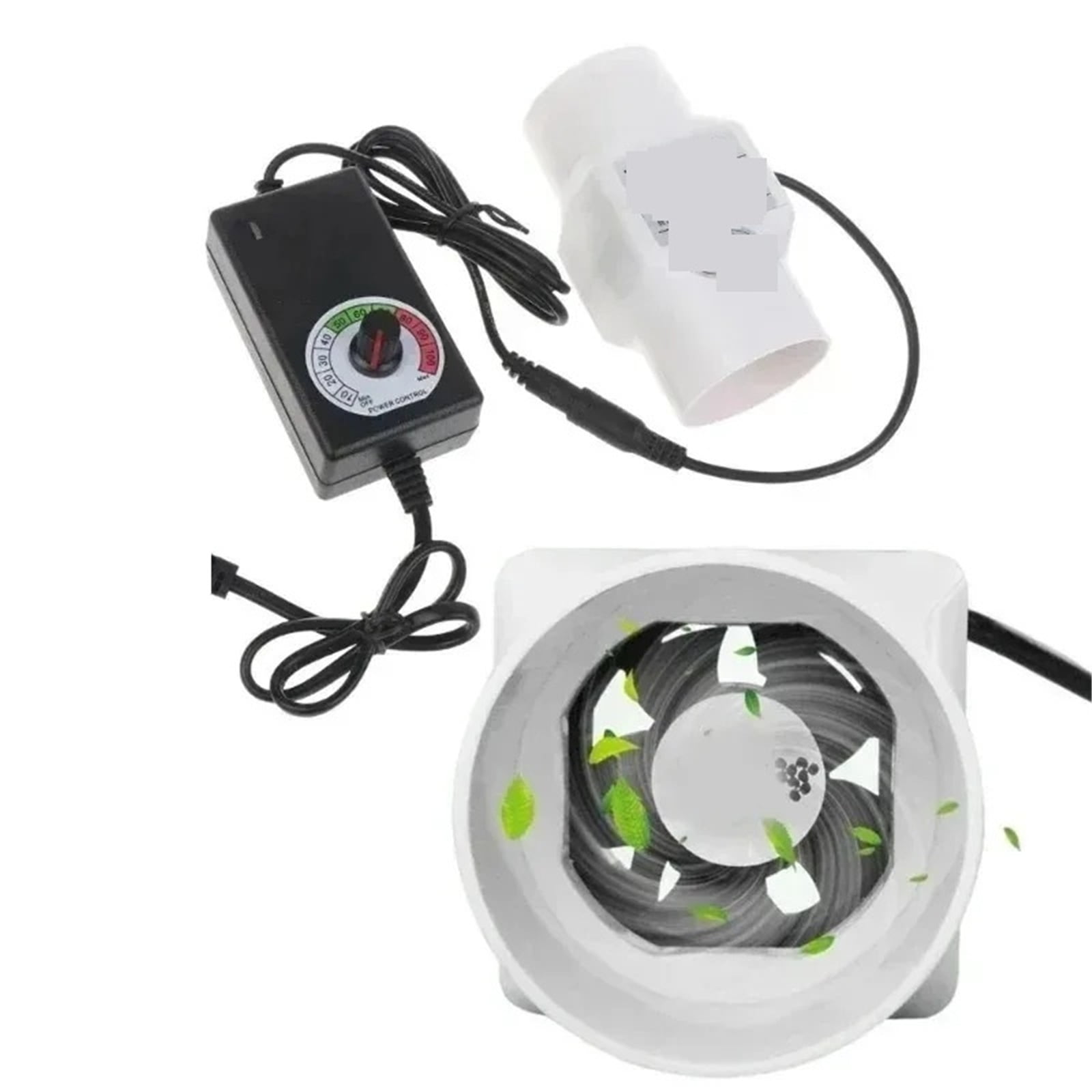 2inch 50mm Pipe Exhaust Fan Duct Extractor Fan Ventilation Exhaust Air ...