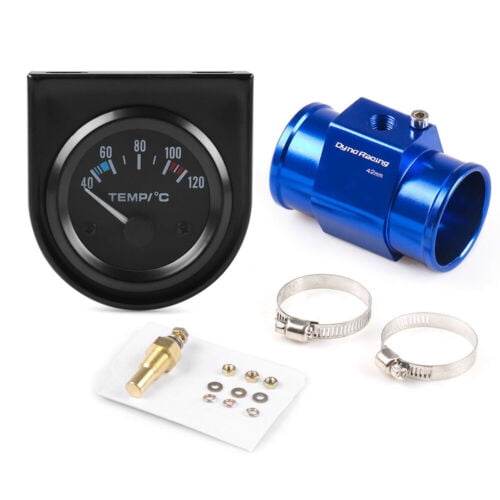 2inch 52mm Water Temp Temperature Gauge w/42mm Joint Pipe Sensor ...