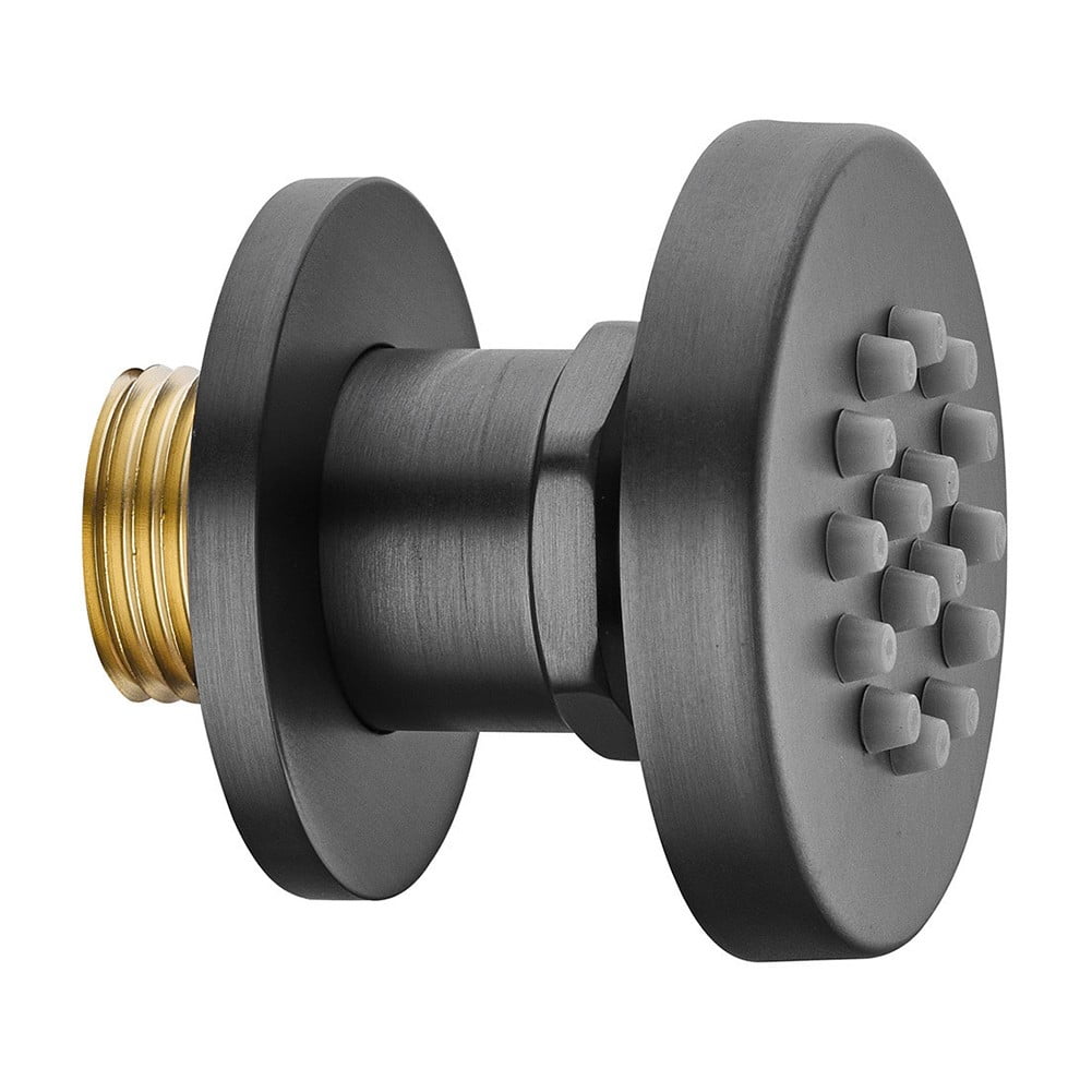 2Inch Adjustable Body Round Rotatable Shower Head Massage Spa Side ...