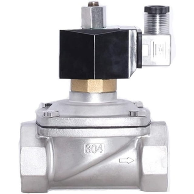 2inch Solenoid Valve Normally Open 220v 12v 230v Stainless Steel DN50 Pneumatic Solenoid Valve ...